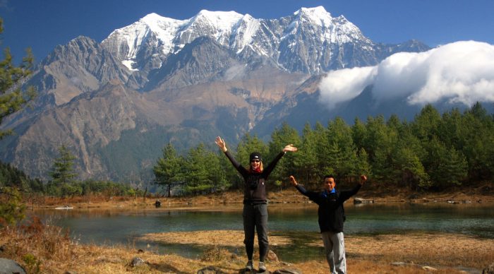 Sekong Lake & Nilgiri Peaks - Nepal Photo of the Day | Adventure.Travel